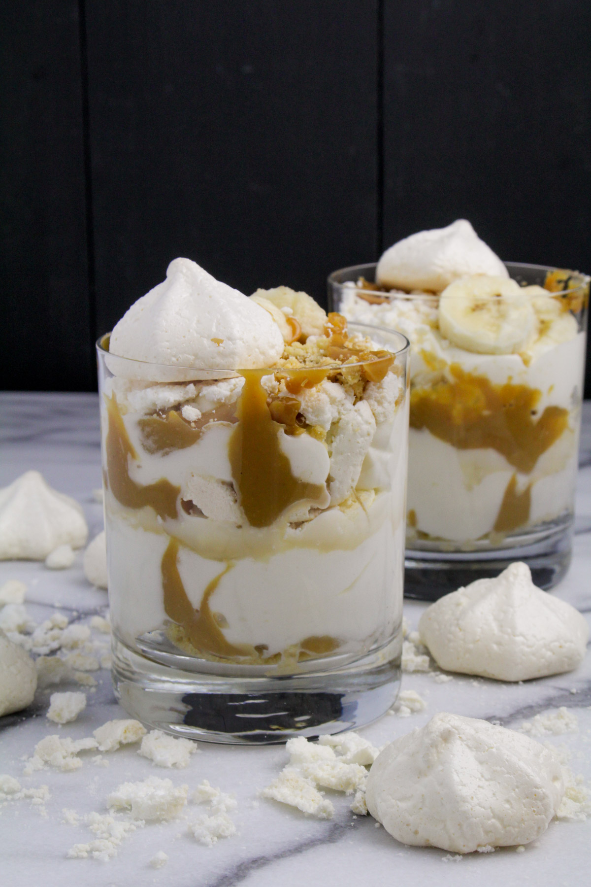 Peanut Butter Banoffee Eton Mess - Katie at the Kitchen Door