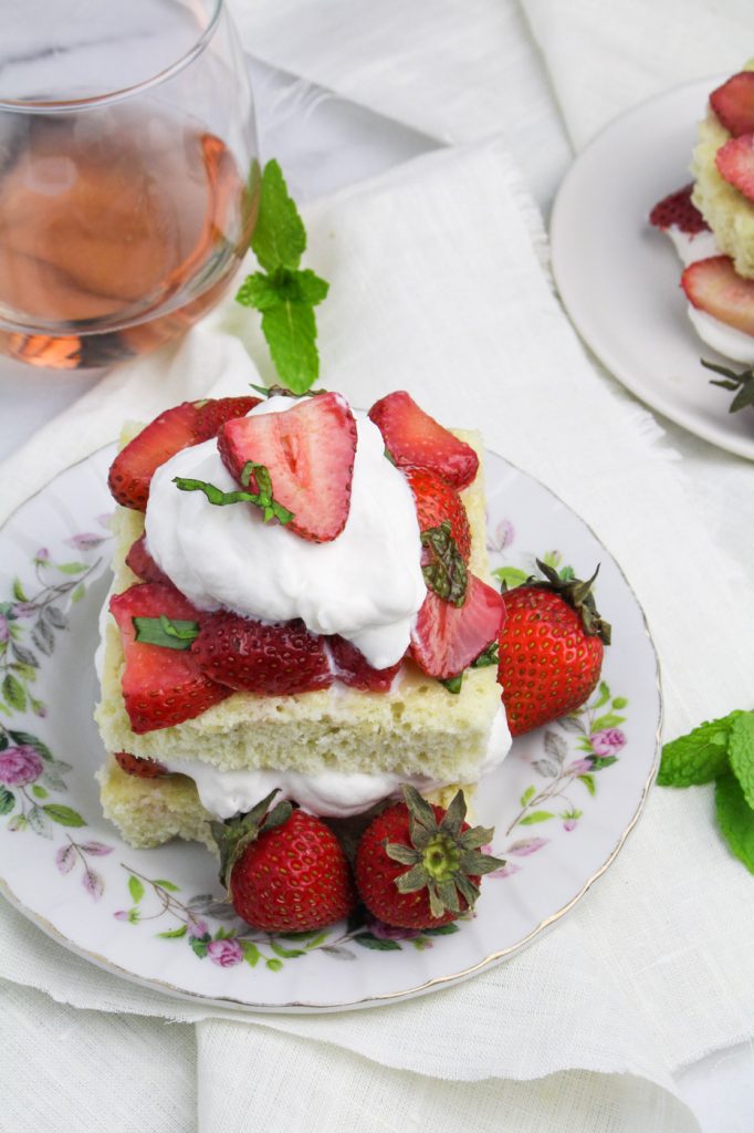 French Spring Dinner with La Crema: Strawberries and Cream Chiffon ...