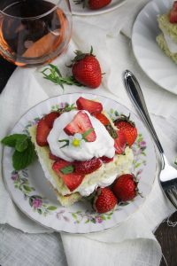 French Spring Dinner with La Crema: Strawberries and Cream Chiffon ...
