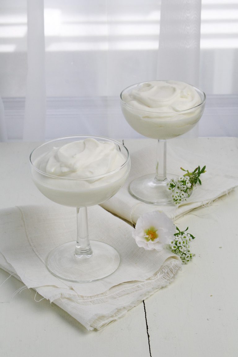 Scandinavian Dinner with La Crema: Skyr Mousse with Wild Blueberries ...
